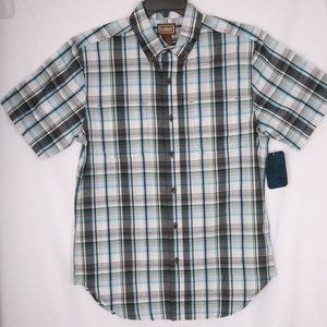 C.E. SCHMIDT | Shirts | Ce Schmidt Workwear Buttonup Shirt Nwt Blue Gre ...